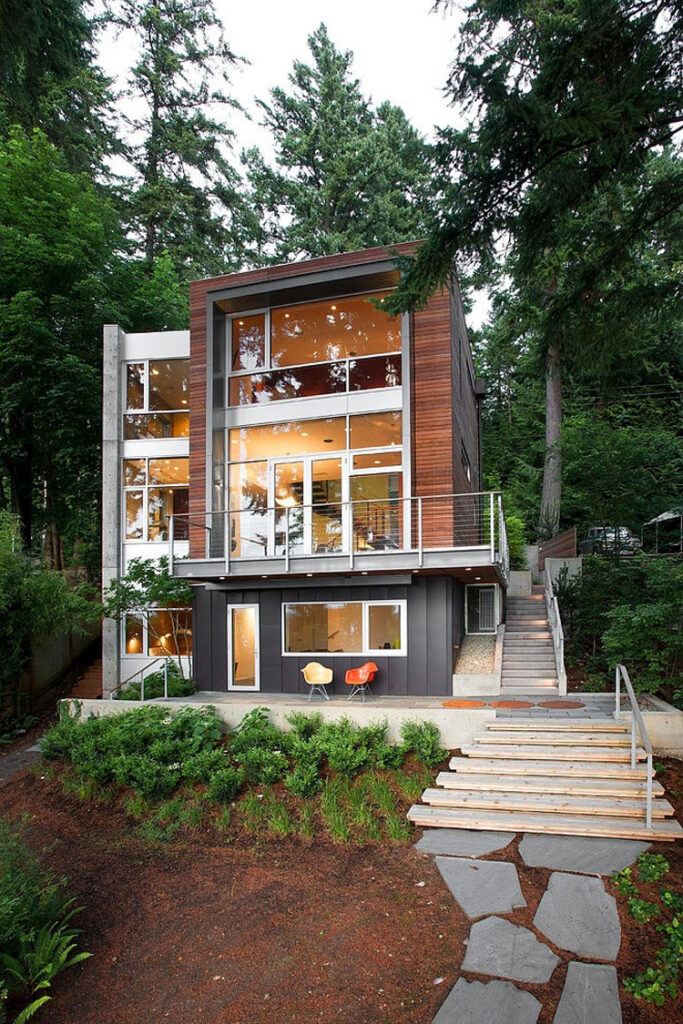 30 Foto di Case Moderne Costruite nei Boschi | MondoDesign.it