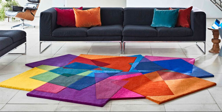 21 Idee per Tappeti Colorati, Originali e Dinamici | MondoDesign.it
