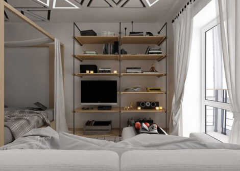 Come Arredare un Monolocale: 50 Bellissime Idee | MondoDesign.it