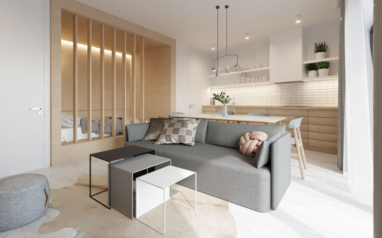 Come Arredare un Monolocale: 40 Bellissime Idee | MondoDesign.it
