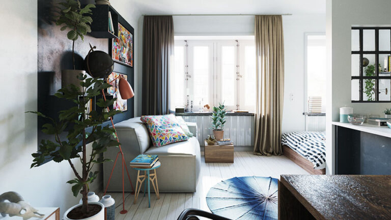 Come Arredare un Monolocale: 40 Bellissime Idee | MondoDesign.it