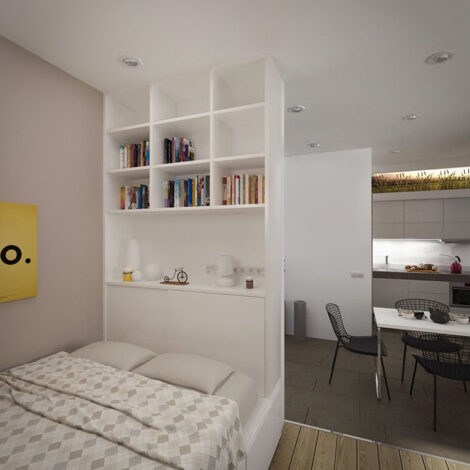 Come Arredare un Monolocale: 40 Bellissime Idee | MondoDesign.it