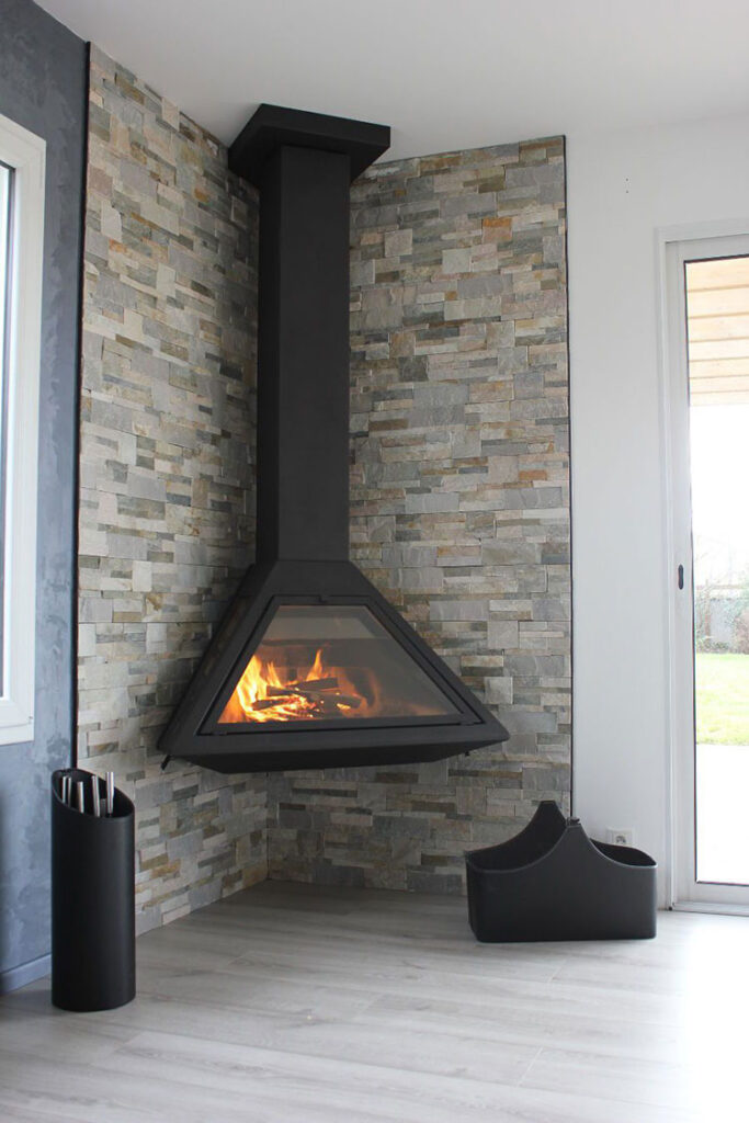 Camini ad Angolo Moderni: 25 Modelli dal Design Elegante | MondoDesign.it