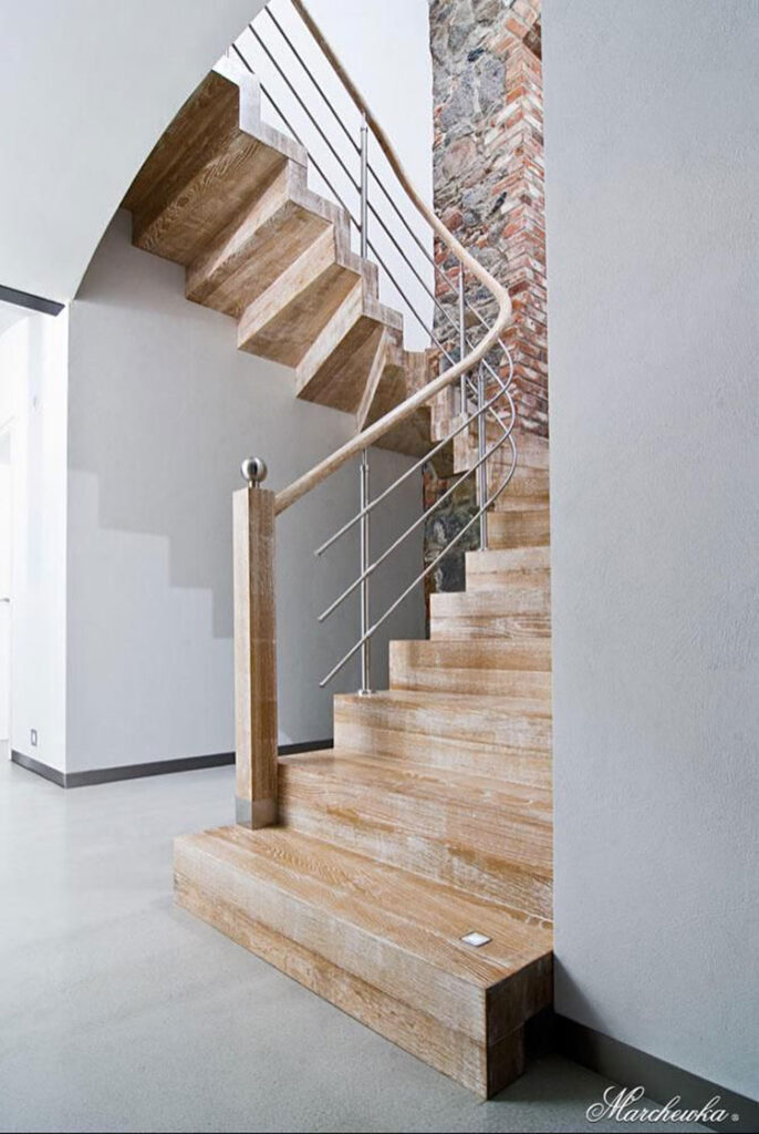 38 Modelli di Scale in Legno per Interni dal Design Moderno ...