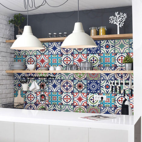 Piastrelle Adesive per Cucina: 30 Tipi di Rivestimenti | MondoDesign.it