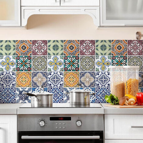Piastrelle Adesive per Cucina: 30 Tipi di Rivestimenti | MondoDesign.it