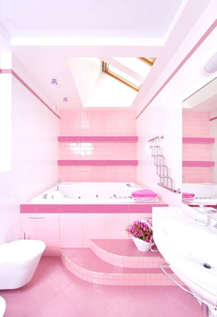 Bagno Rosa: 50 Idee per Arredi, Rivestimenti e Abbinamenti | MondoDesign.it