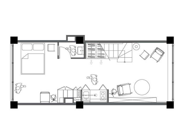 Come Arredare un Monolocale di 35 MQ | MondoDesign.it