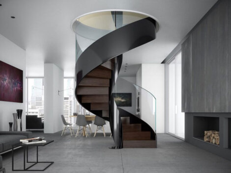30 Modelli di Scale Interne in Ferro | MondoDesign.it