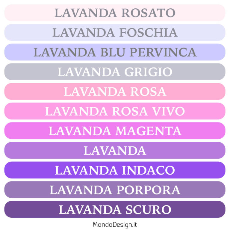 Colore Lavanda per Pareti e Arredamento | MondoDesign.it