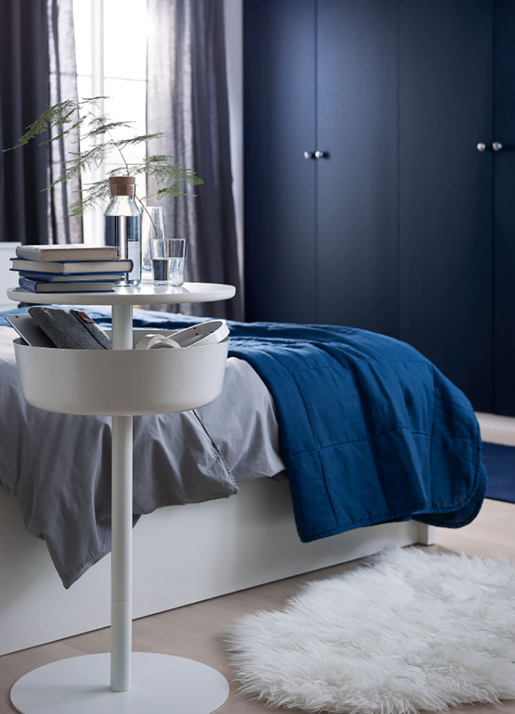 Comodini Rotondi di Design o Ikea per Camere da Sogno | MondoDesign.it