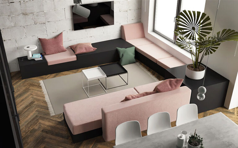 Colore Rosa Antico per Pareti e Arredamento | MondoDesign.it