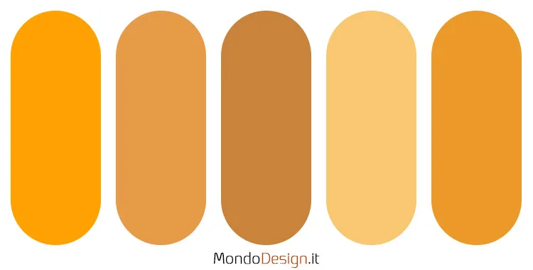Colore Ambra per Pareti e Arredamento | MondoDesign.it