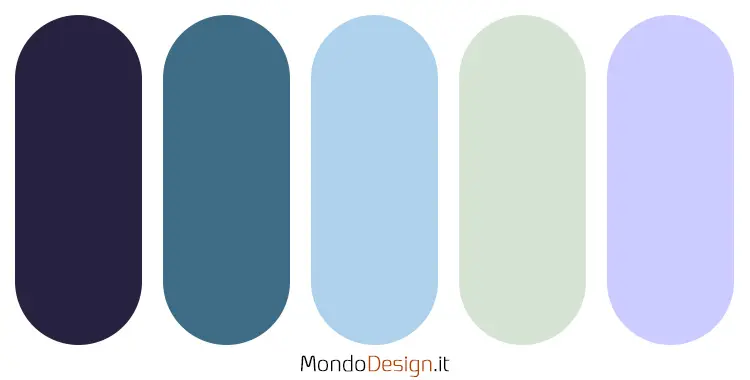 Colore Pervinca per Pareti e Arredamento | MondoDesign.it