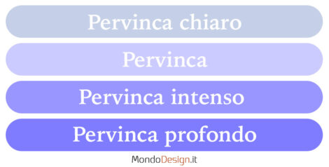 Colore Pervinca per Pareti e Arredamento | MondoDesign.it