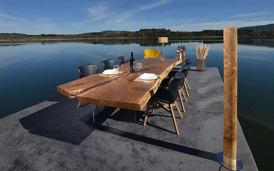 Tavolo in Legno Grezzo: 37 Modelli Versatili | MondoDesign.it