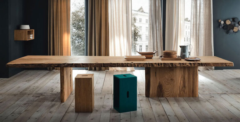 Tavolo in Legno Grezzo: 37 Modelli Versatili | MondoDesign.it
