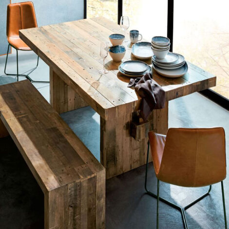 Tavolo in Legno Grezzo: 37 Modelli Versatili | MondoDesign.it