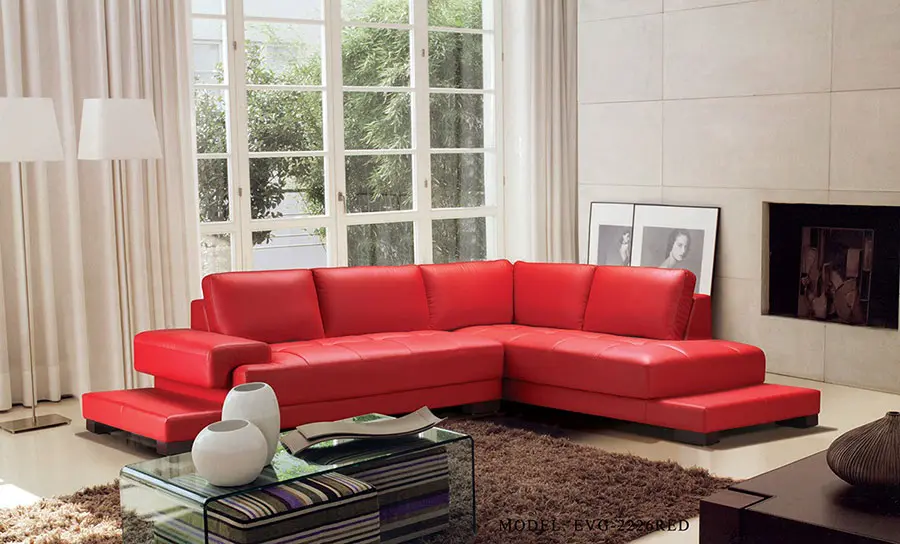 Divano Rosso: Abbinamenti e Idee di Arredamento | MondoDesign.it