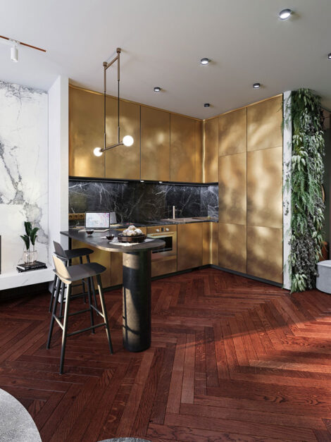 Cucina Oro: Oltre 50 Idee e Progetti Sorprendenti | MondoDesign.it