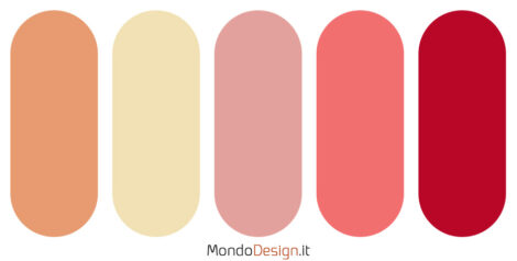 Color Pesca per Pareti e Arredamento | MondoDesign.it