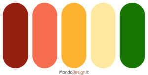 Color Pesca per Pareti e Arredamento | MondoDesign.it