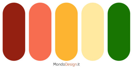 Color Pesca per Pareti e Arredamento | MondoDesign.it