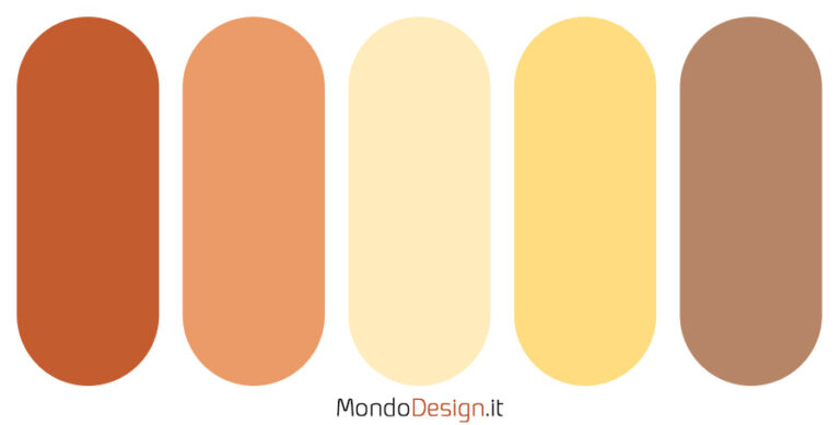 Color Pesca per Pareti e Arredamento | MondoDesign.it