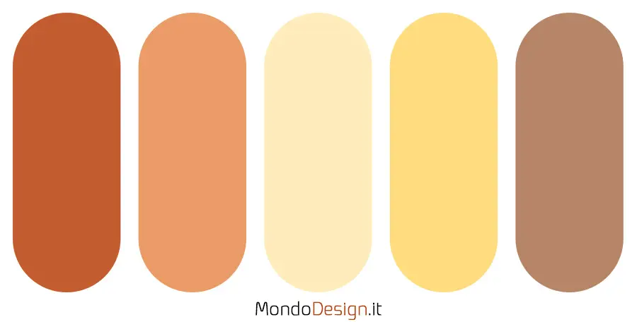 Color Pesca per Pareti e Arredamento | MondoDesign.it