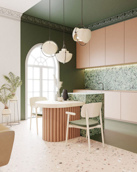 Color Pesca per Pareti e Arredamento | MondoDesign.it