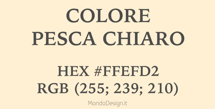Color Pesca per Pareti e Arredamento | MondoDesign.it