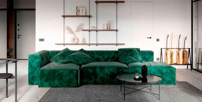 Divano Verde: Idee per Arredare con un Tocco Green | MondoDesign.it