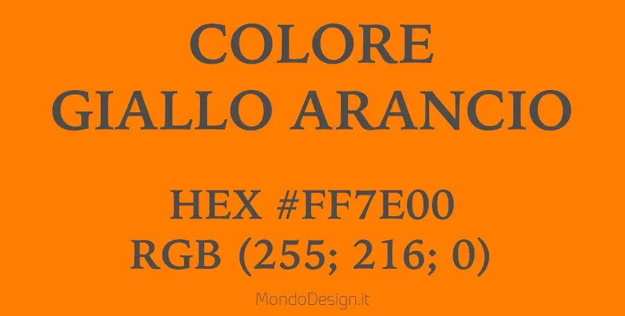 Colore Giallo: Significato e Sfumature | MondoDesign.it