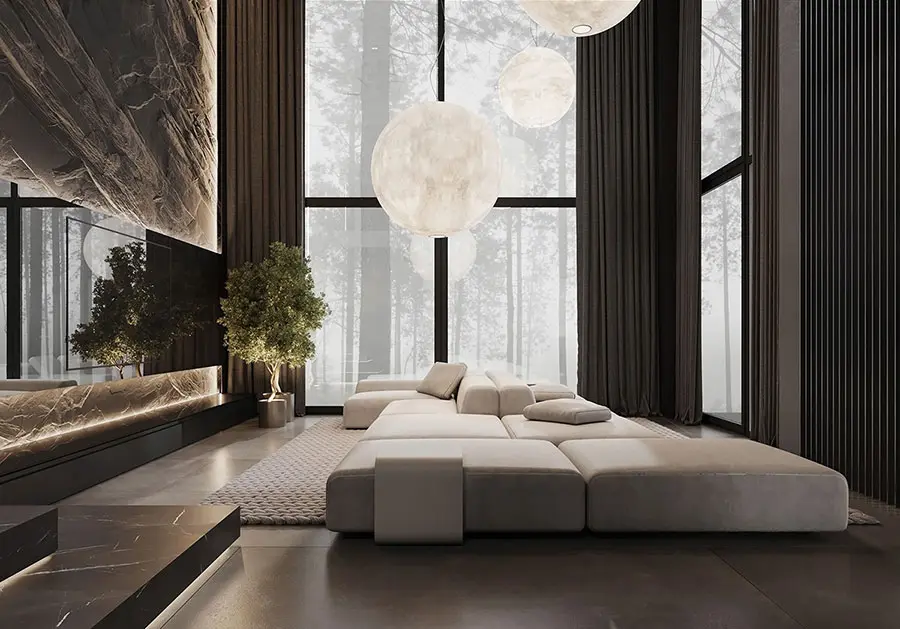 Lampadari Moderni per Soggiorno: 40 Idee di Arredamento | MondoDesign.it
