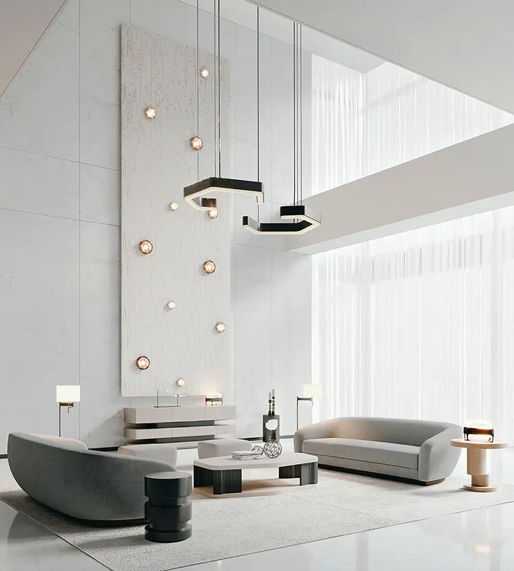 Lampadari Moderni per Soggiorno: 40 Idee di Arredamento | MondoDesign.it