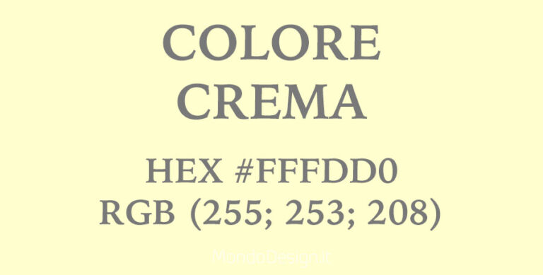Colore Crema: Idee per Pareti, Abbinamenti e Arredi | MondoDesign.it