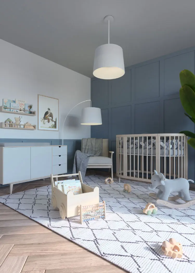 Cameretta per Neonato Moderna: 30 Idee e Suggerimenti | MondoDesign.it