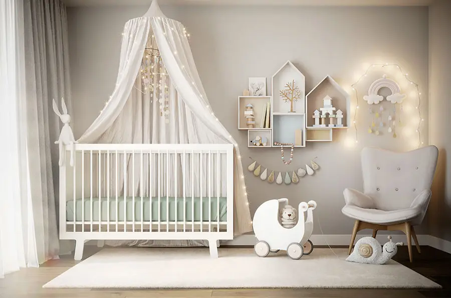 Cameretta per Neonato Moderna: 30 Idee e Suggerimenti | MondoDesign.it
