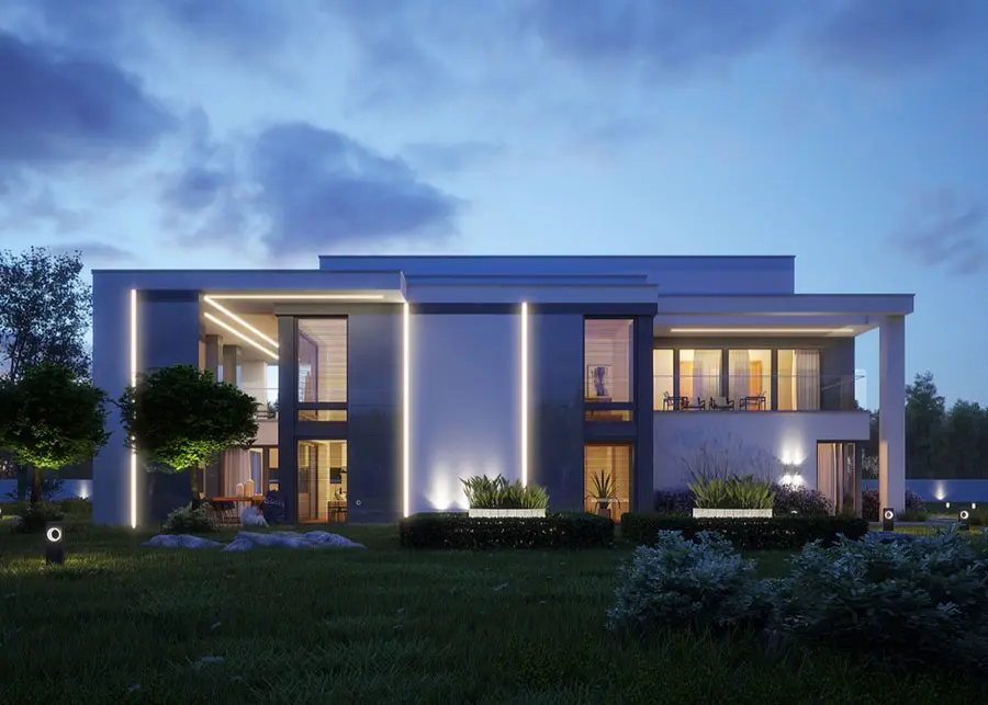 60 Foto degli Esterni di Case Moderne dal Design Incredibile ...