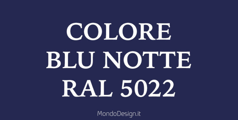Colore Blu Notte: Come Usarlo su Pareti e Arredi | MondoDesign.it